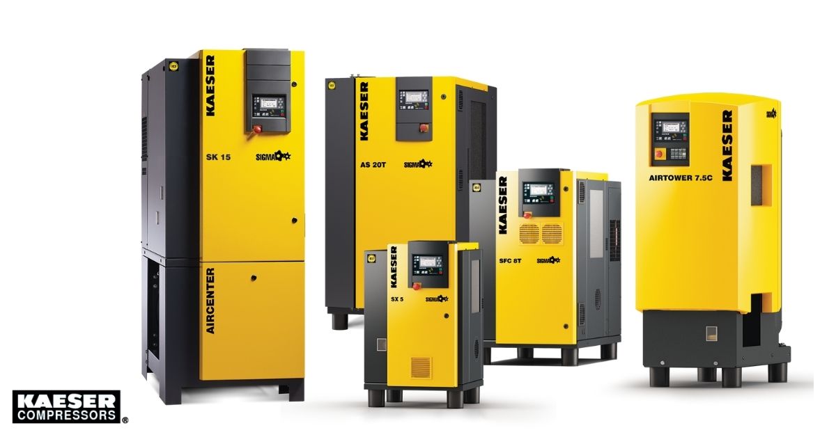 Compact Rotary Screw Air Compressor | Kaeser Compressors