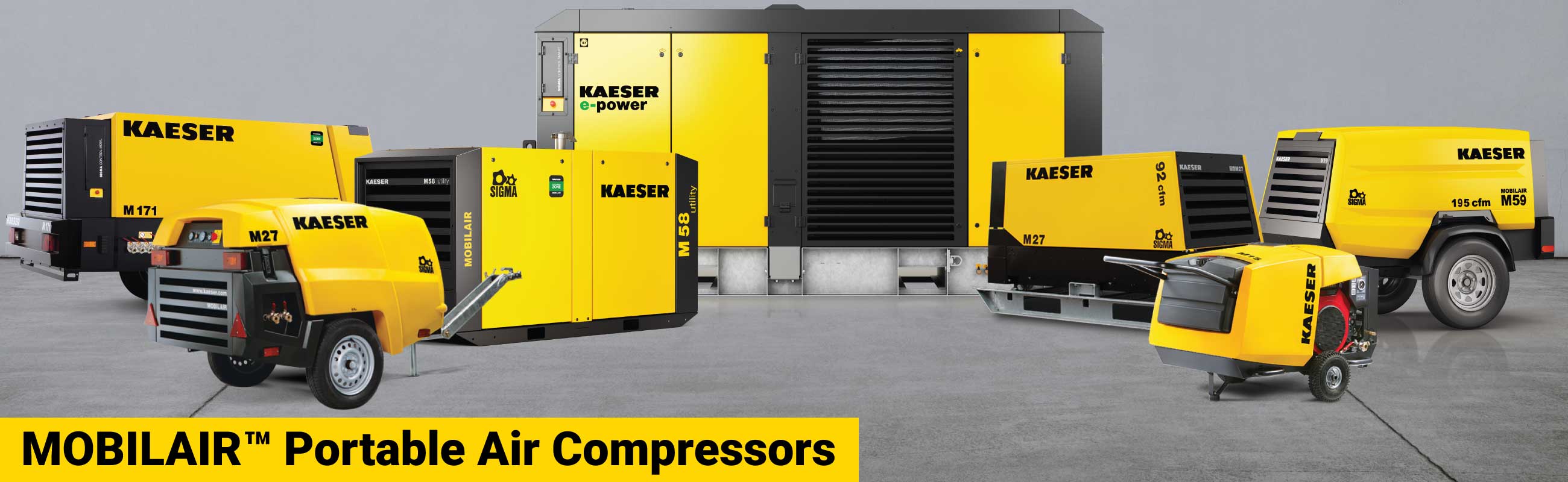 MOBILAIR Portable Air Compressors | CONEXPO-CON/AGG 2023