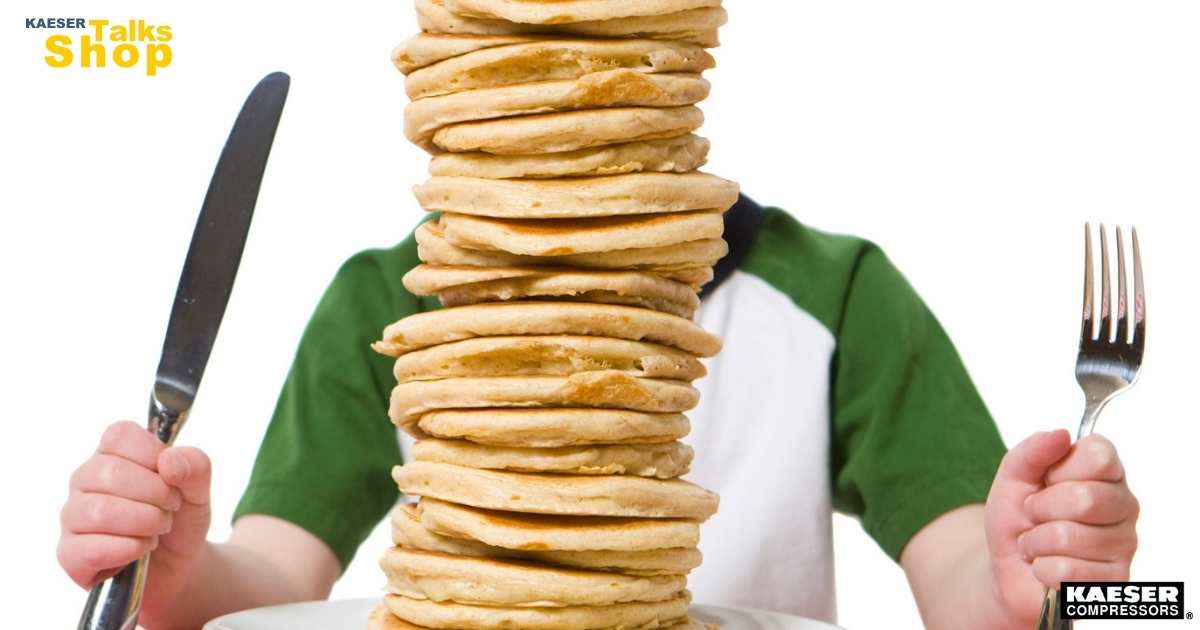 Your eyes are often bigger than your stomach | Kaeser Talks Shop