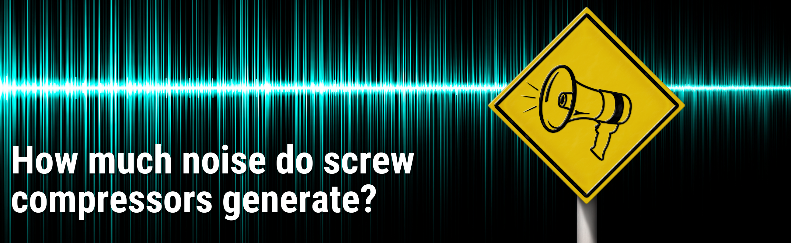 How much noise do screw compressors generate? | Kaeser Talks Shop